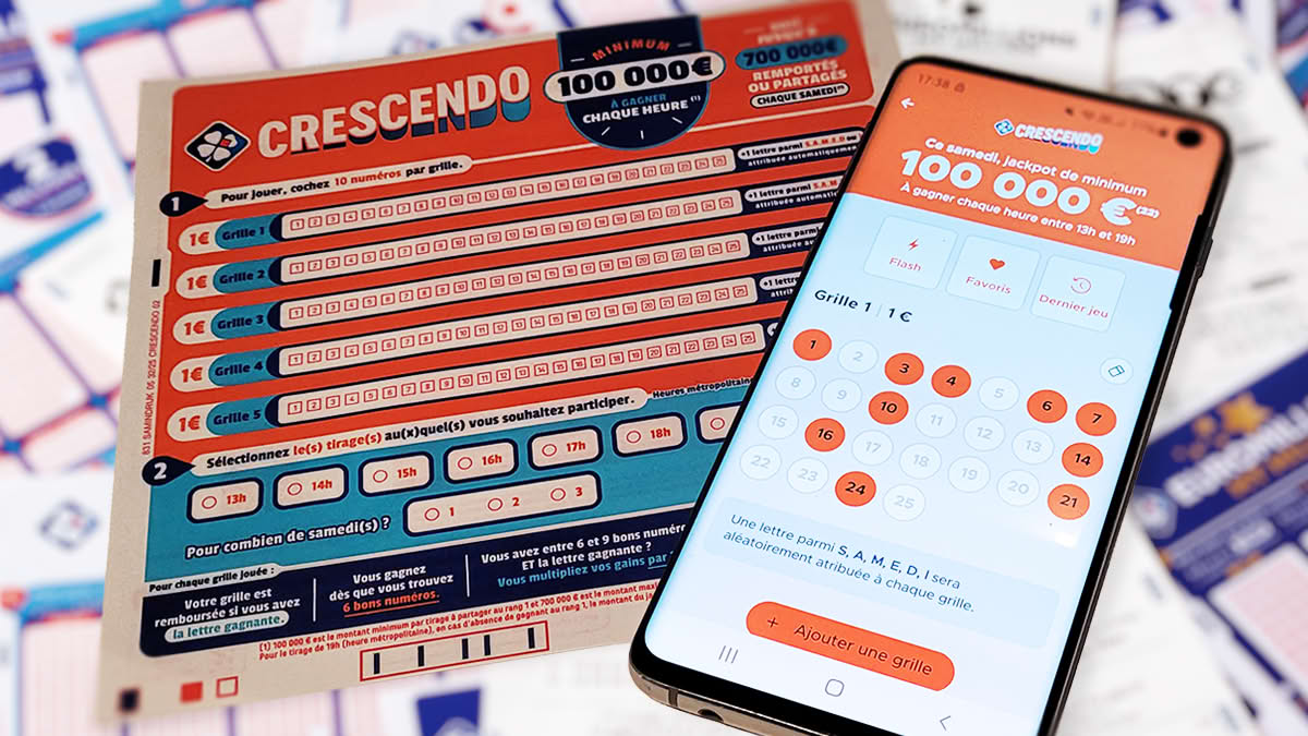 Résultat Crescendo FDJ, tirage et résultats en direct